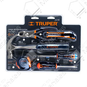 Truper Set 6 Herramientas Para Hogar - Centro de Materiales