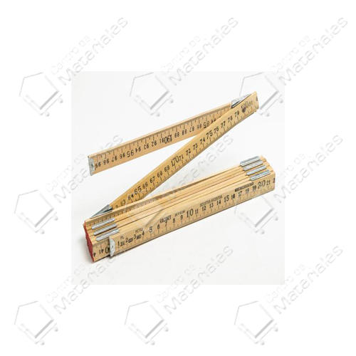 Metro Racort De Madera Doble - Centro de Materiales