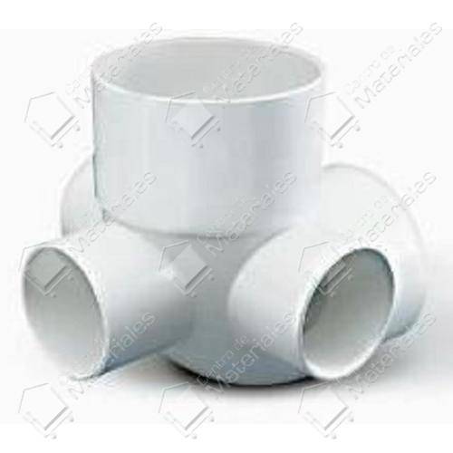 Pvc Codo 110 Mm 4 C/acometidas Tigre - Centro de Materiales