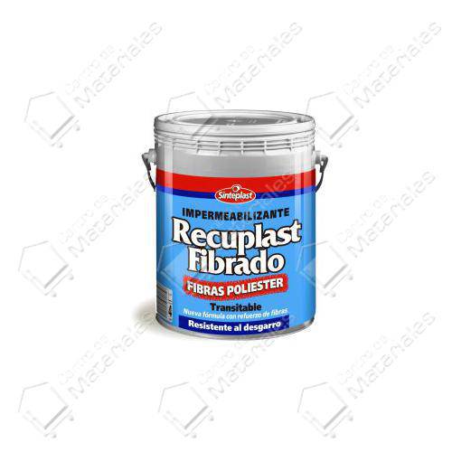 Recuplast Fibrado Rojo X 10 Lts. - Centro de Materiales