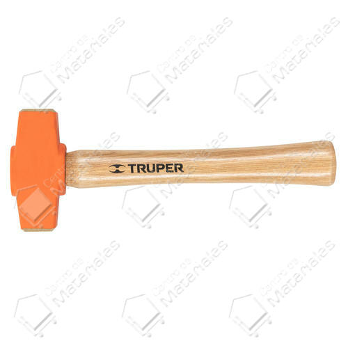 Truper Maza De Bronce 0,90 Kg Mango Hickory - Centro de Materiales