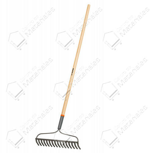 Truper Rastrillo 16 Dientes Con Cabo De Madera 137cm - Centro de Materiales