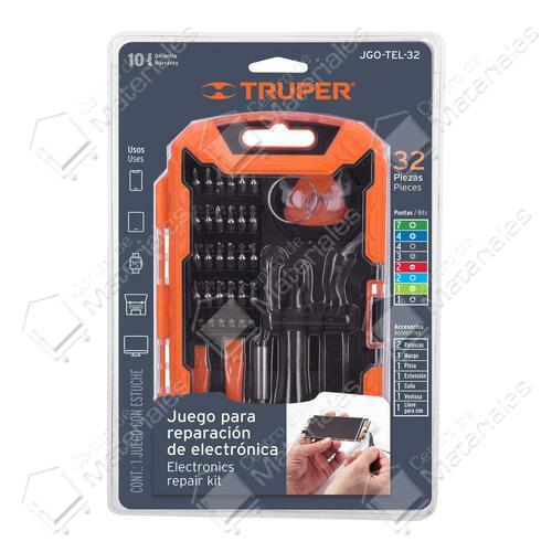 Truper Set 32 Piezas Electronica - Centro de Materiales