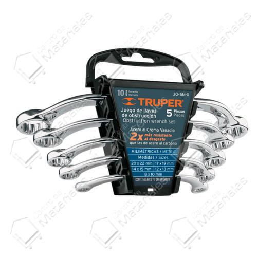 Truper Set 5 Llaves En C Milimetricas - Centro de Materiales