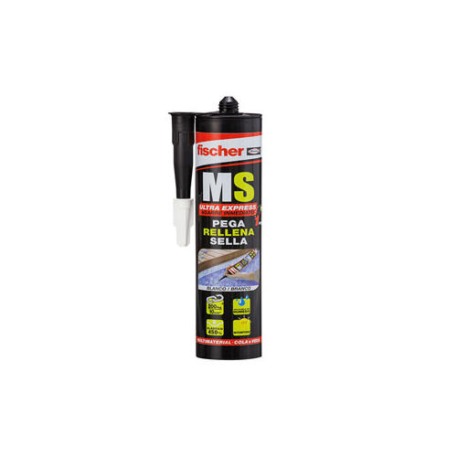 Fischer Sellador Multi Ms Express Sella Pega Rellena Negro 290ml ...